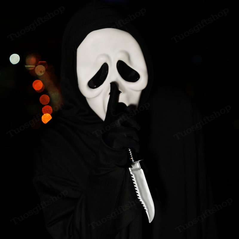 Ghostface Cosplay Costume - Etsy