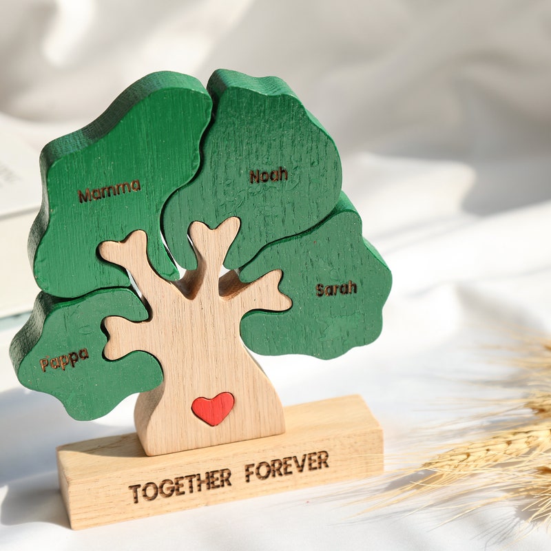 Wood Tree Puzzle - Etsy