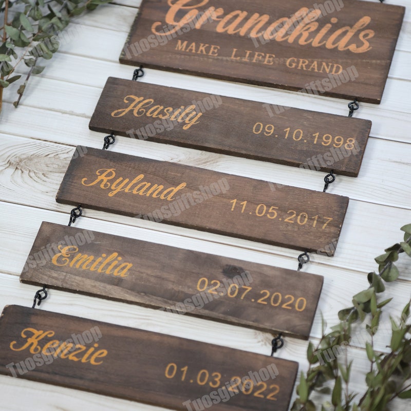 Grandparents Signs - Etsy