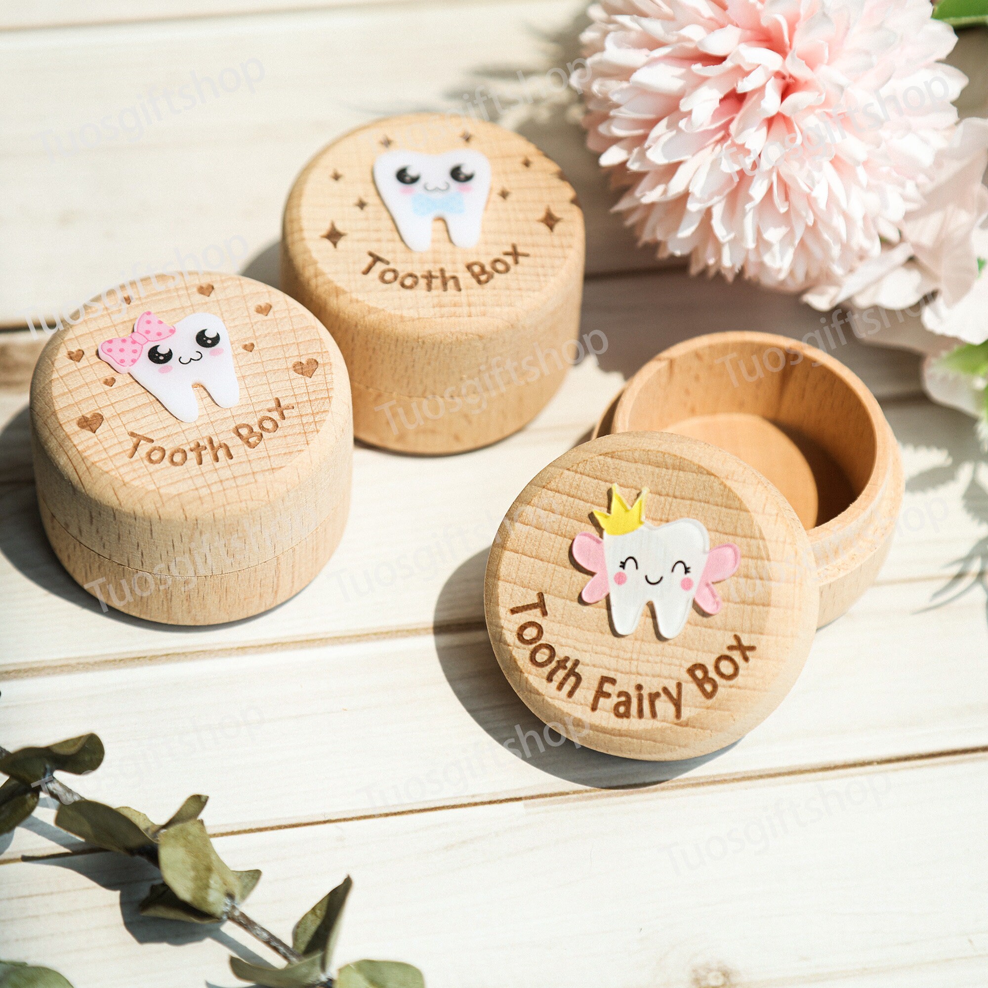 Personalized Wooden Tooth Fairy Coin Box,tooth Fairy Box,boy Girl ...