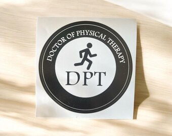 Doctor of Physical Therapy Sticker/decal - Etsy