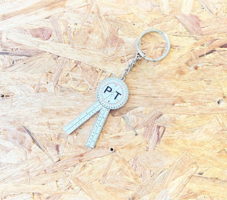 PT Goniometer Keychain - Unique Physical Therapy Gift for Students ...