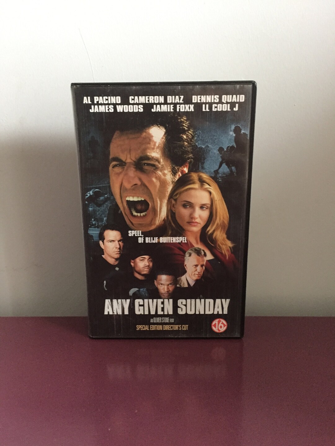 Vhs Tape Video Casette Any Given Sunday Warner Bros 1999 Vintage - Etsy