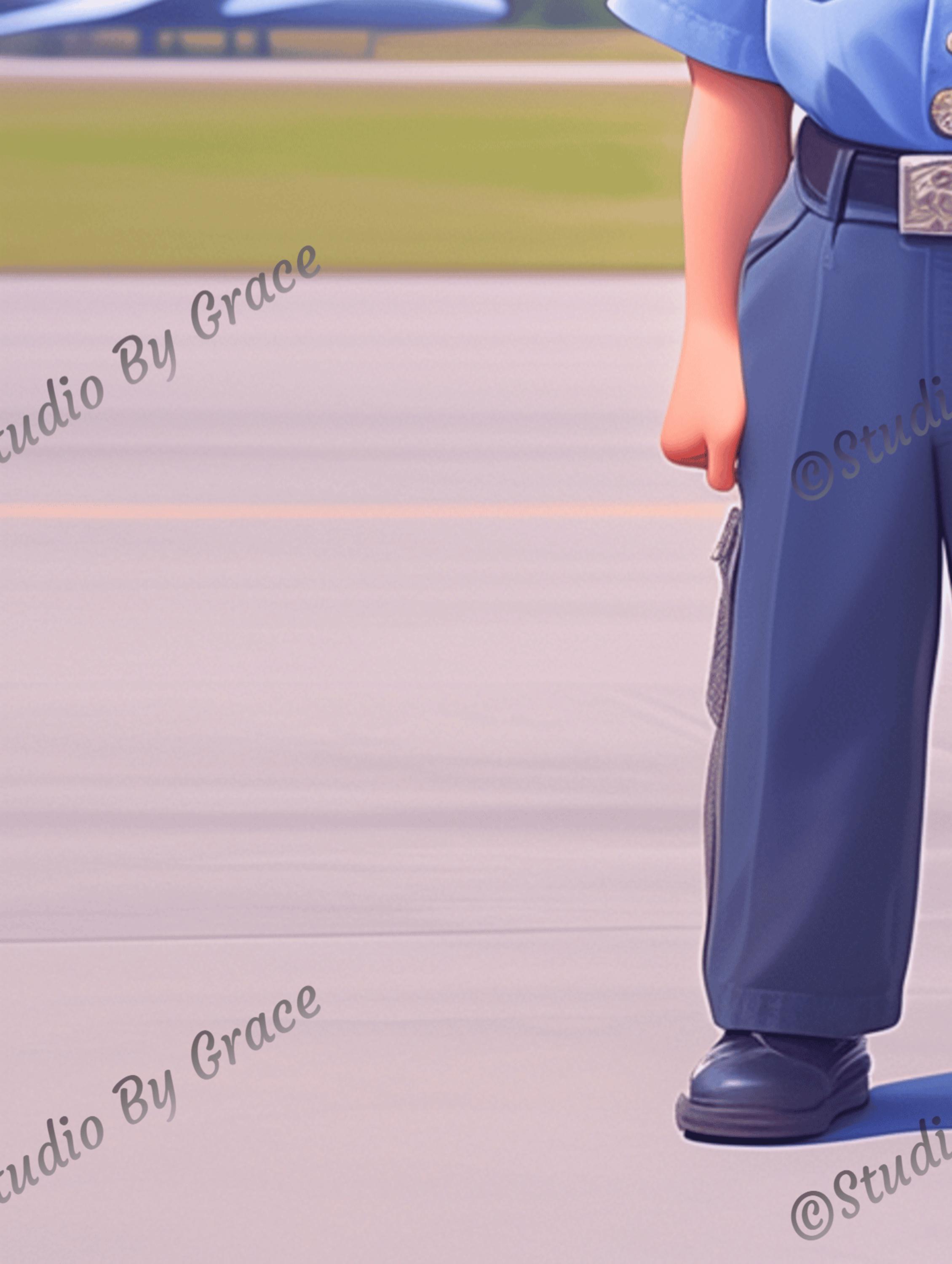 Future Air Force Hero Instant Download Adorable America Cute