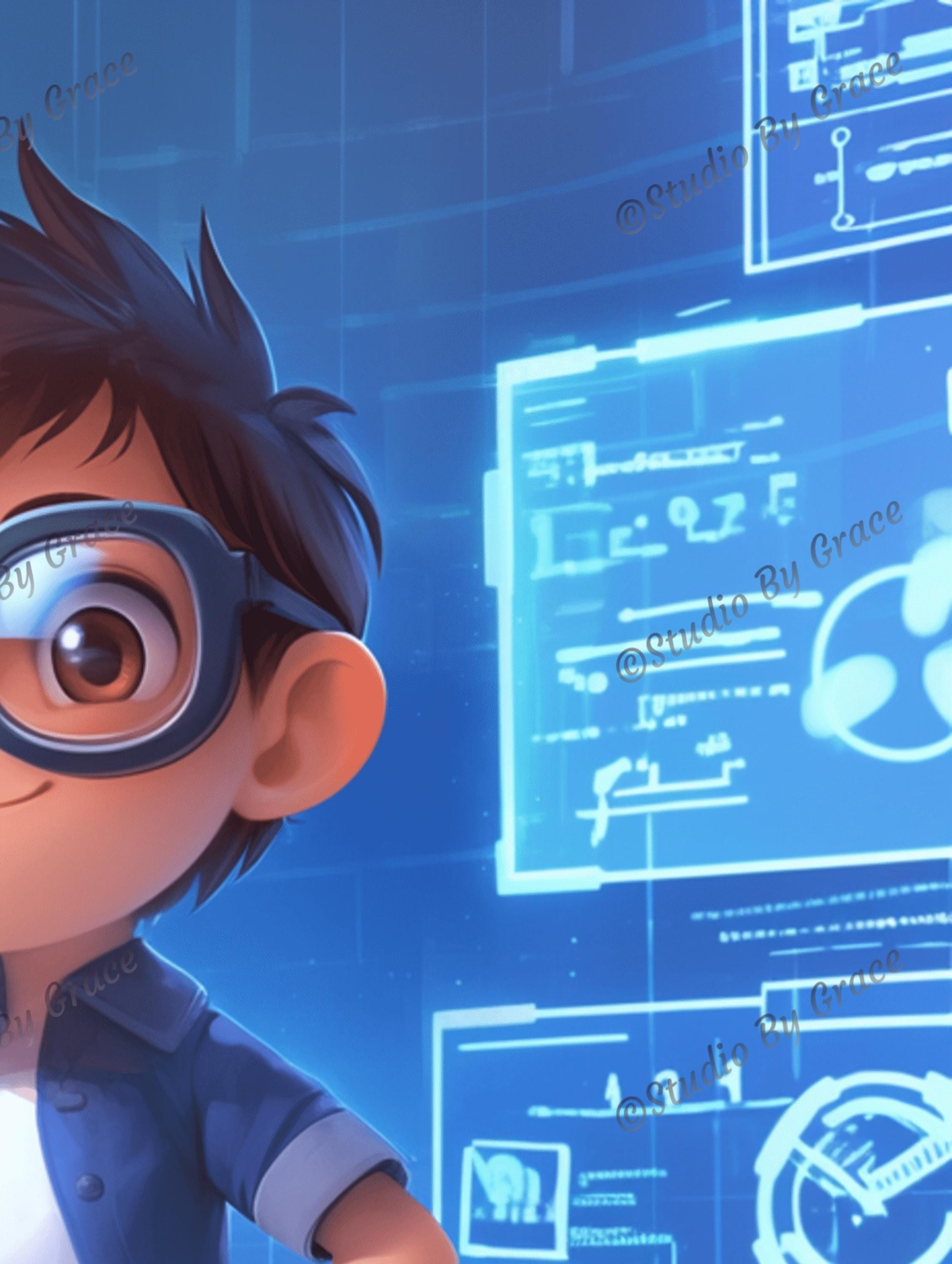 Future Programmer jpxx24-m03 Instant Download, Adorable Japan, Cute ...