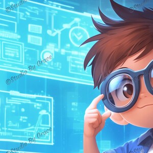 Future Programmer jpxx24-m03 Instant Download, Adorable Japan, Cute ...