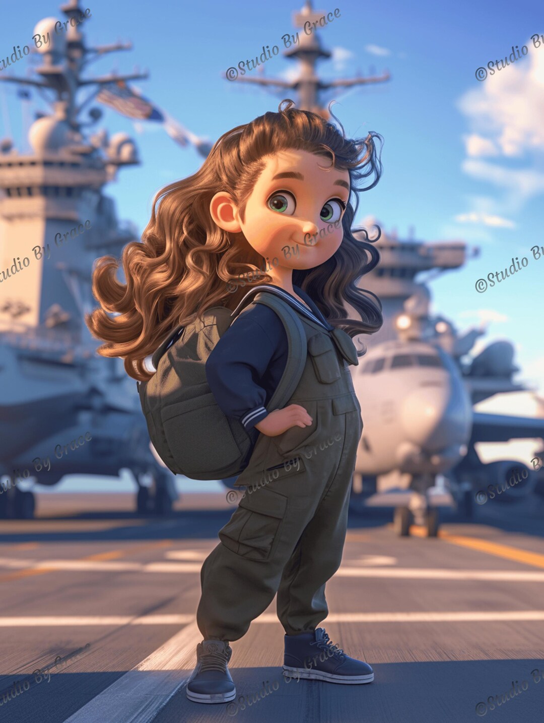 Future Navy Hero, Instant Download, Adorable America, Cute Brazilian ...