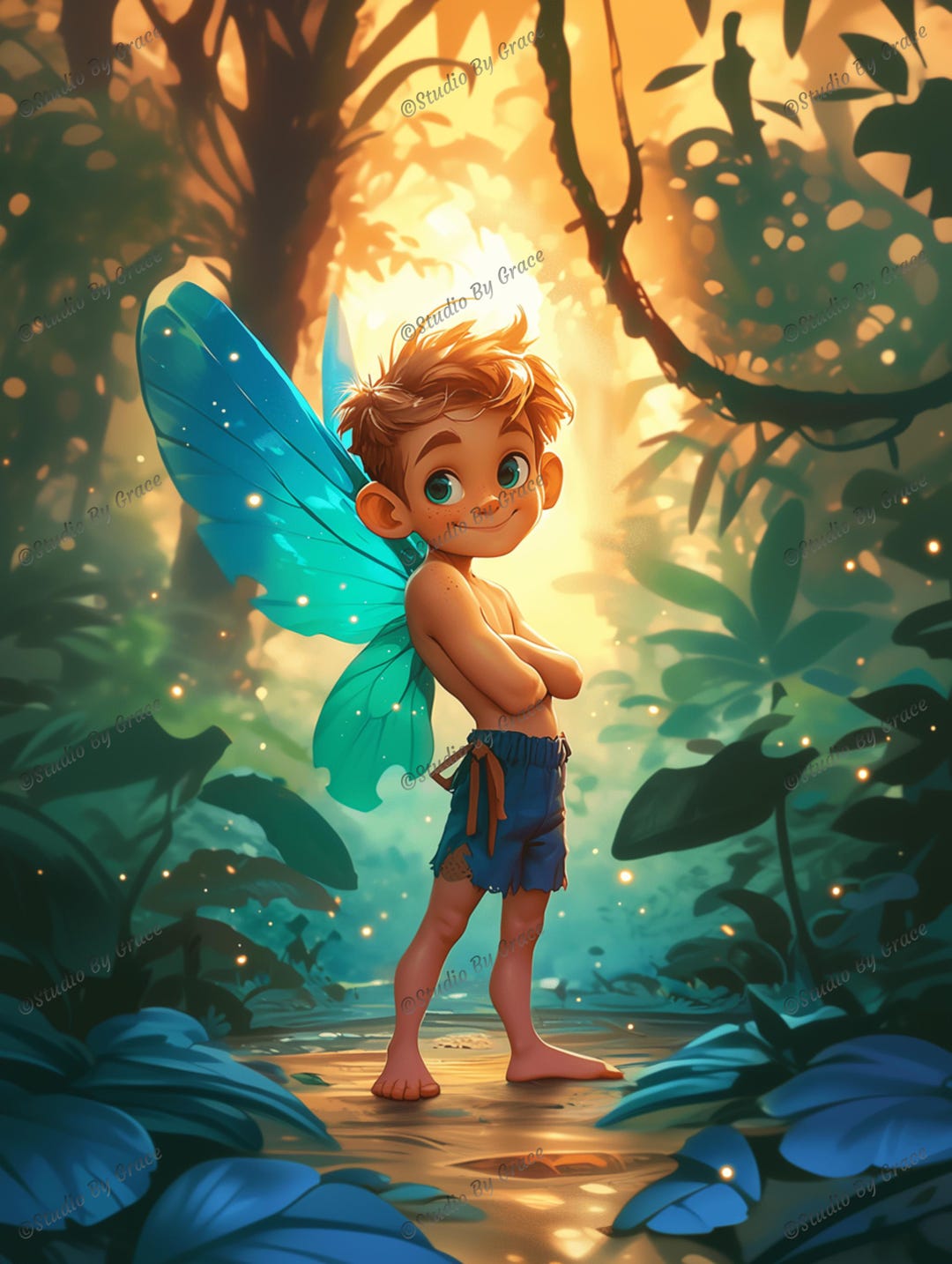 Boy Fairy, Instant Download, Adorable, Russia, Cute Russian Cartoon ...