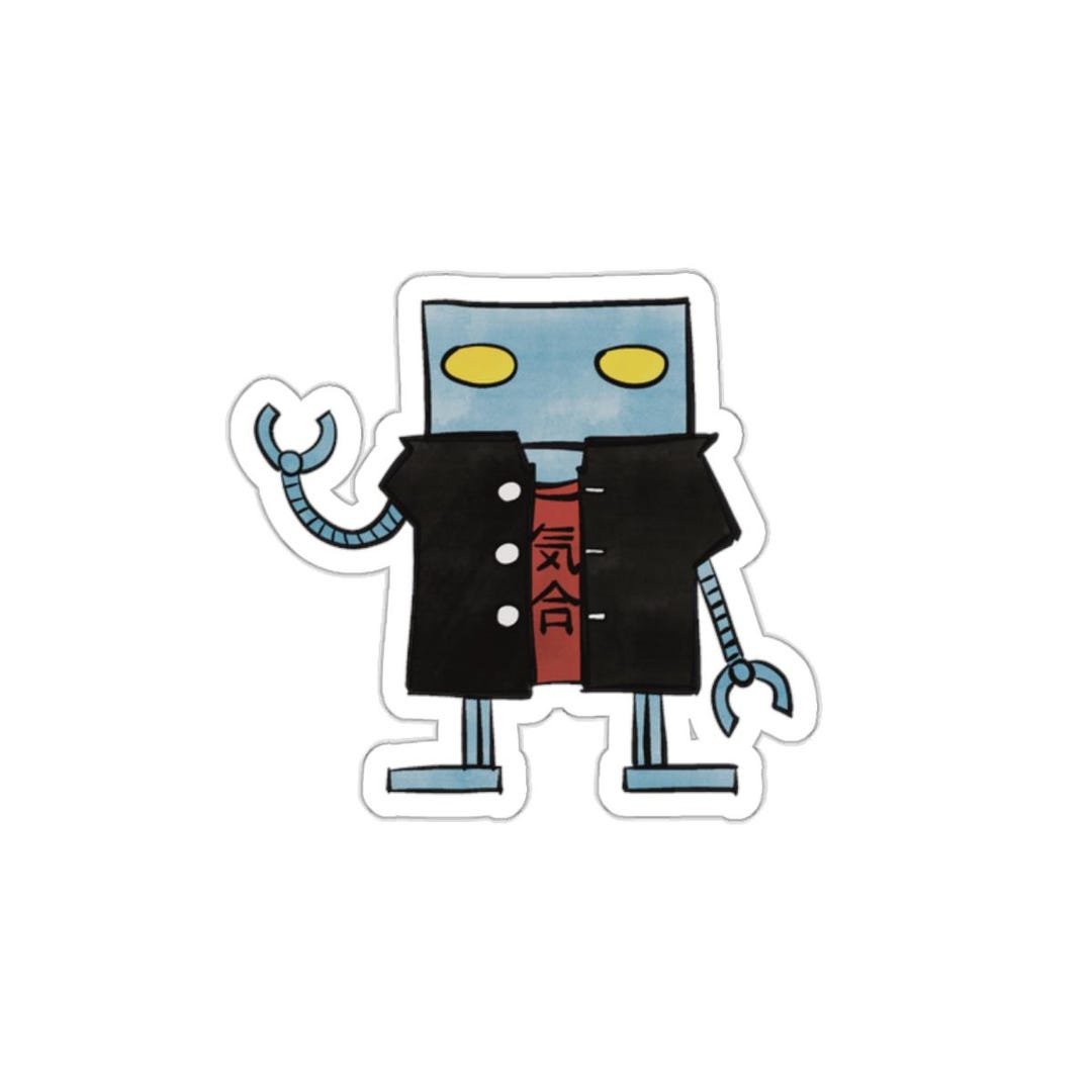 Cromartie High Mechazawa Retro Anime Vinyl Sticker - Etsy