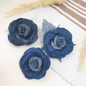 Denim Roses Digital Downloadable Tutorial Upcycled Denim Rose Video ...