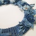 Denim Wreath Digital Downloadable Tutorial Upcycled Denim Wall Art ...