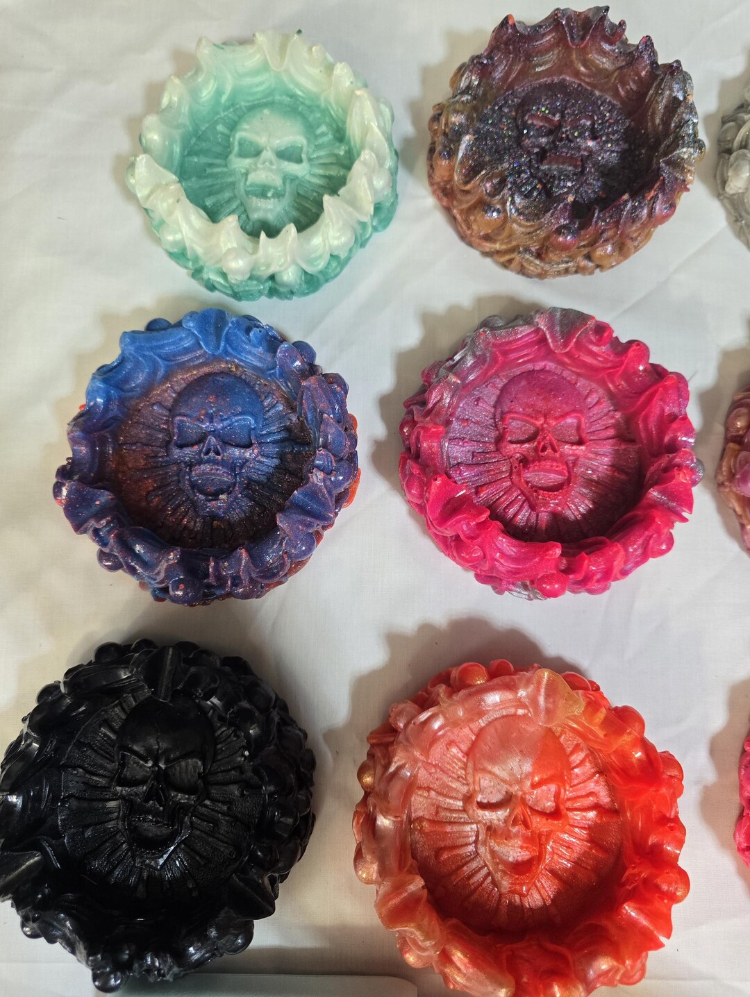 Skull Ashtrays - Etsy