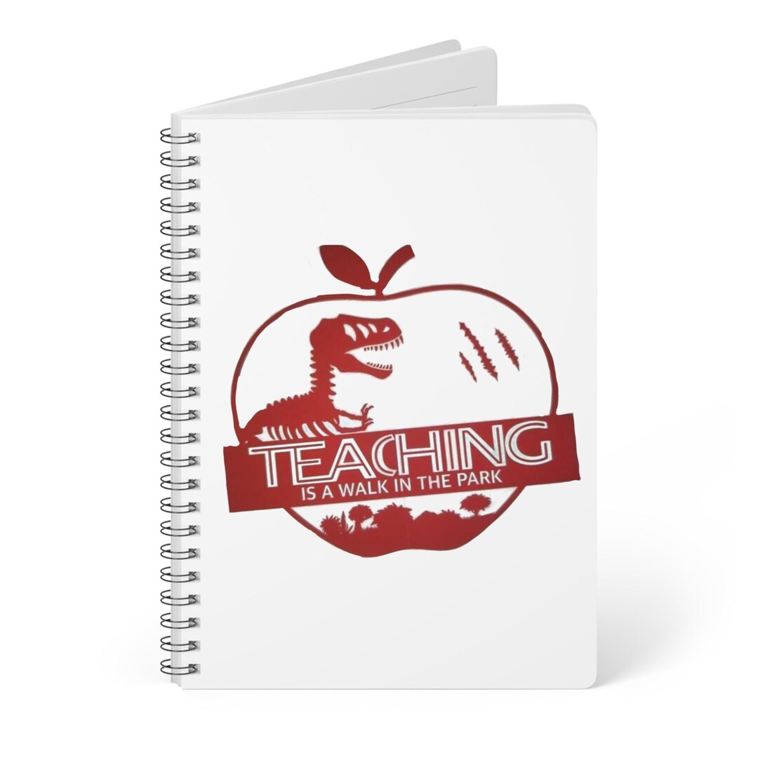 T-rex Teacher Notebook - Etsy