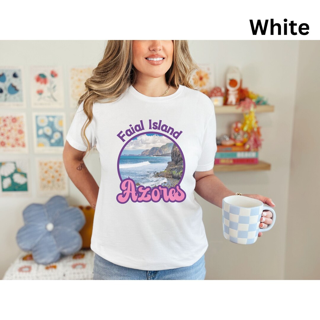 Faial Island Shirt, Portuguese Pride T-shirt, Azores Islands Gift ...