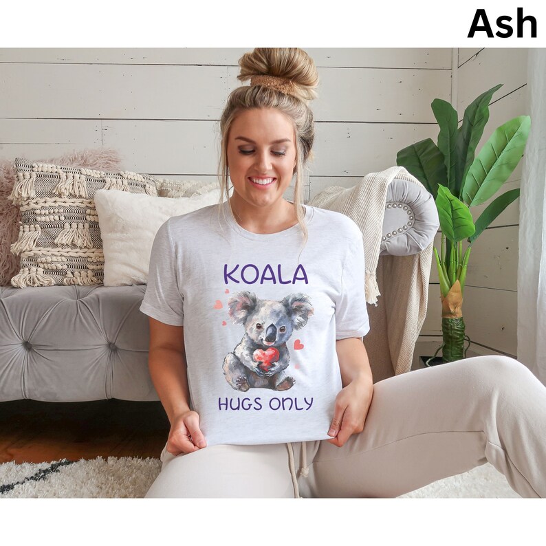 Koala Shirt, Koala Lover Gift, Cute Animal T-shirt, Marsupial Womens ...