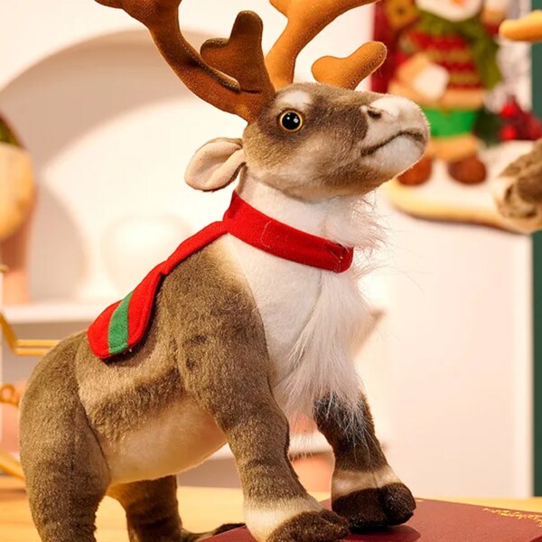 Stuffed Reindeer - Etsy