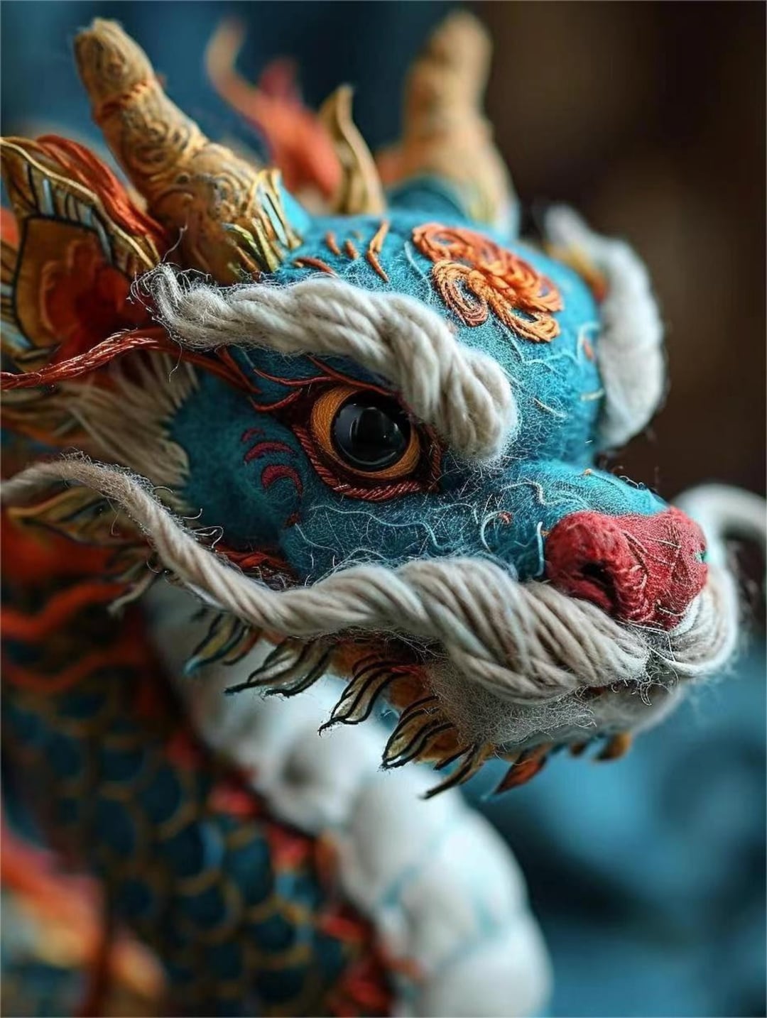 Dragon Doll, Handmade Woolen Felt Customized Doll - Etsy Canada