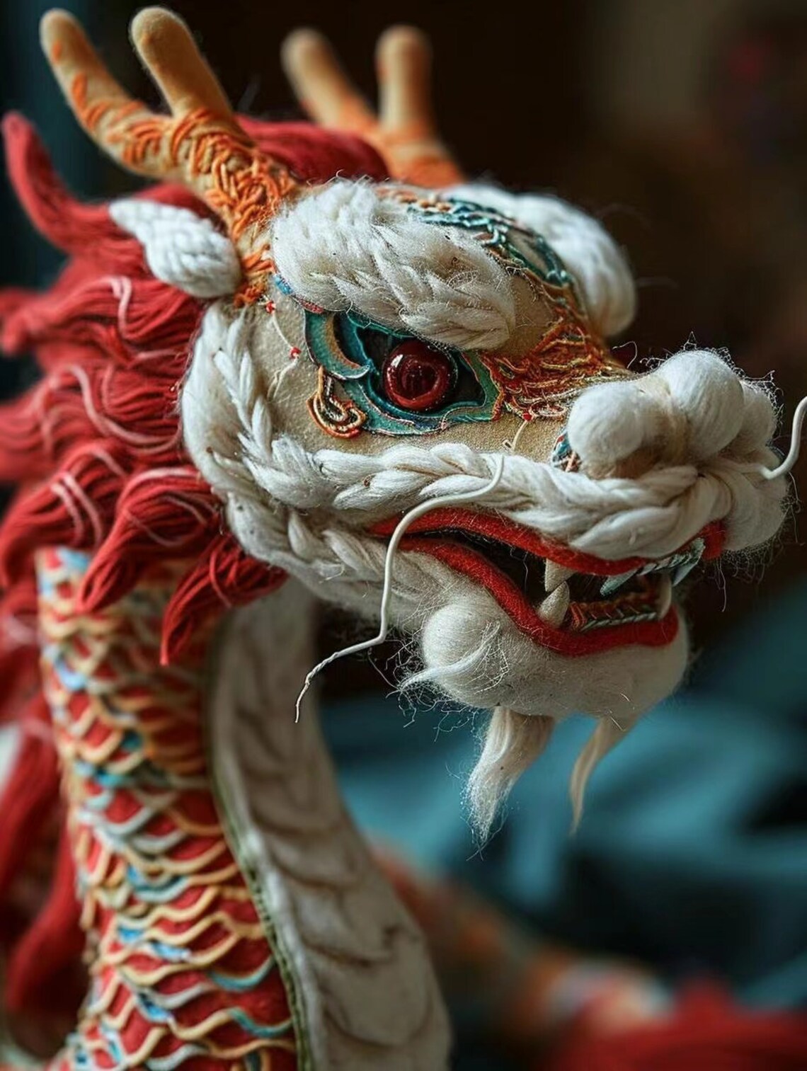 Dragon Doll, Handmade Woolen Felt Customized Doll - Etsy Canada