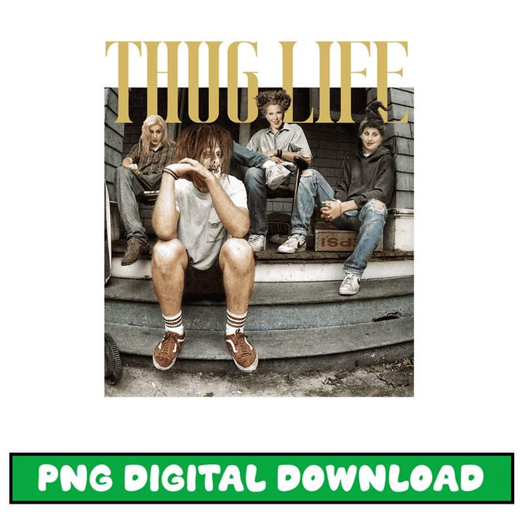 Hocus Pocus Thug Life PNG, Thug Life Hocus Pocus Png, Sanderson Sister ...