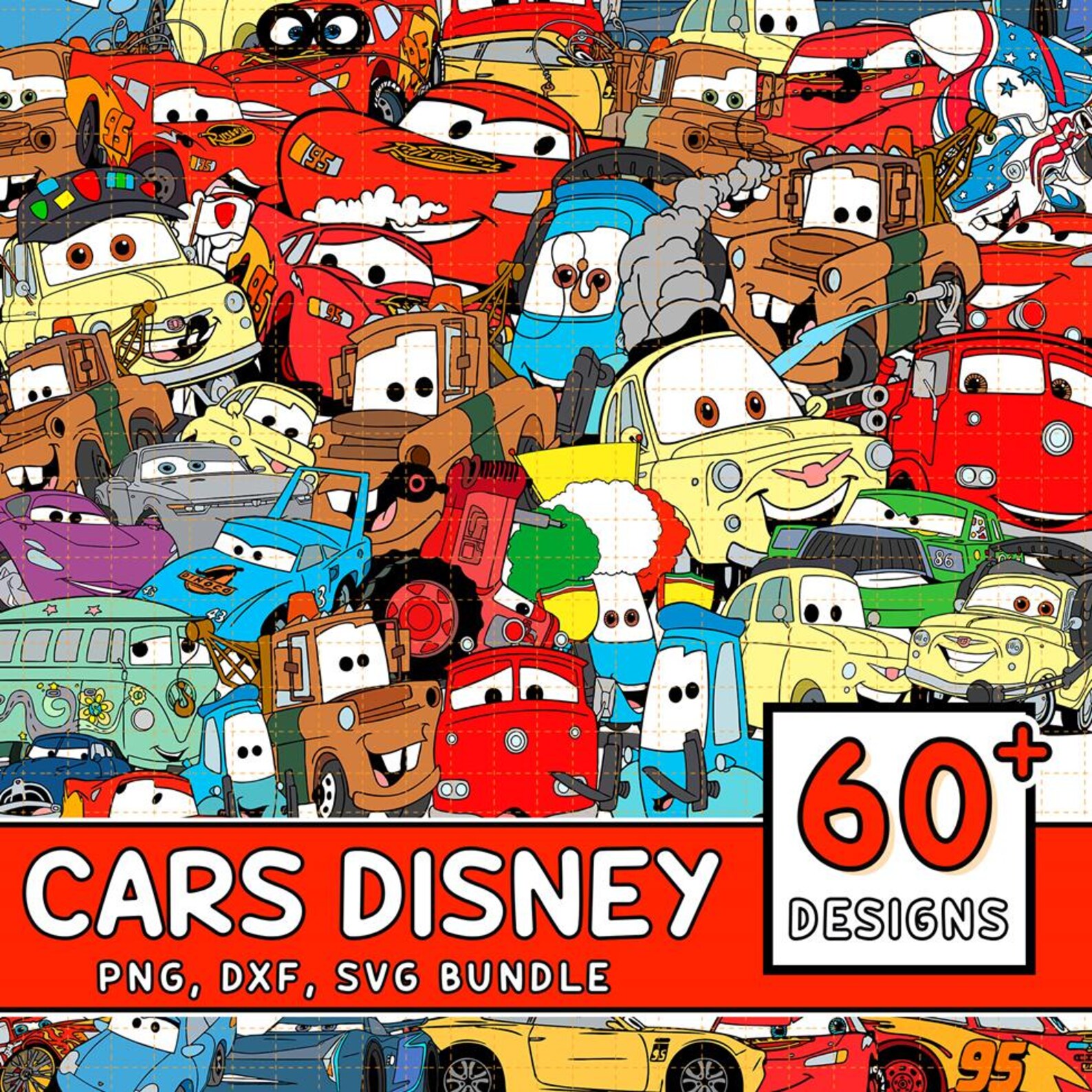 Cars Svg, Lightning Mcqueen Svg, Cars Svg Files for Cricut, Lightning ...