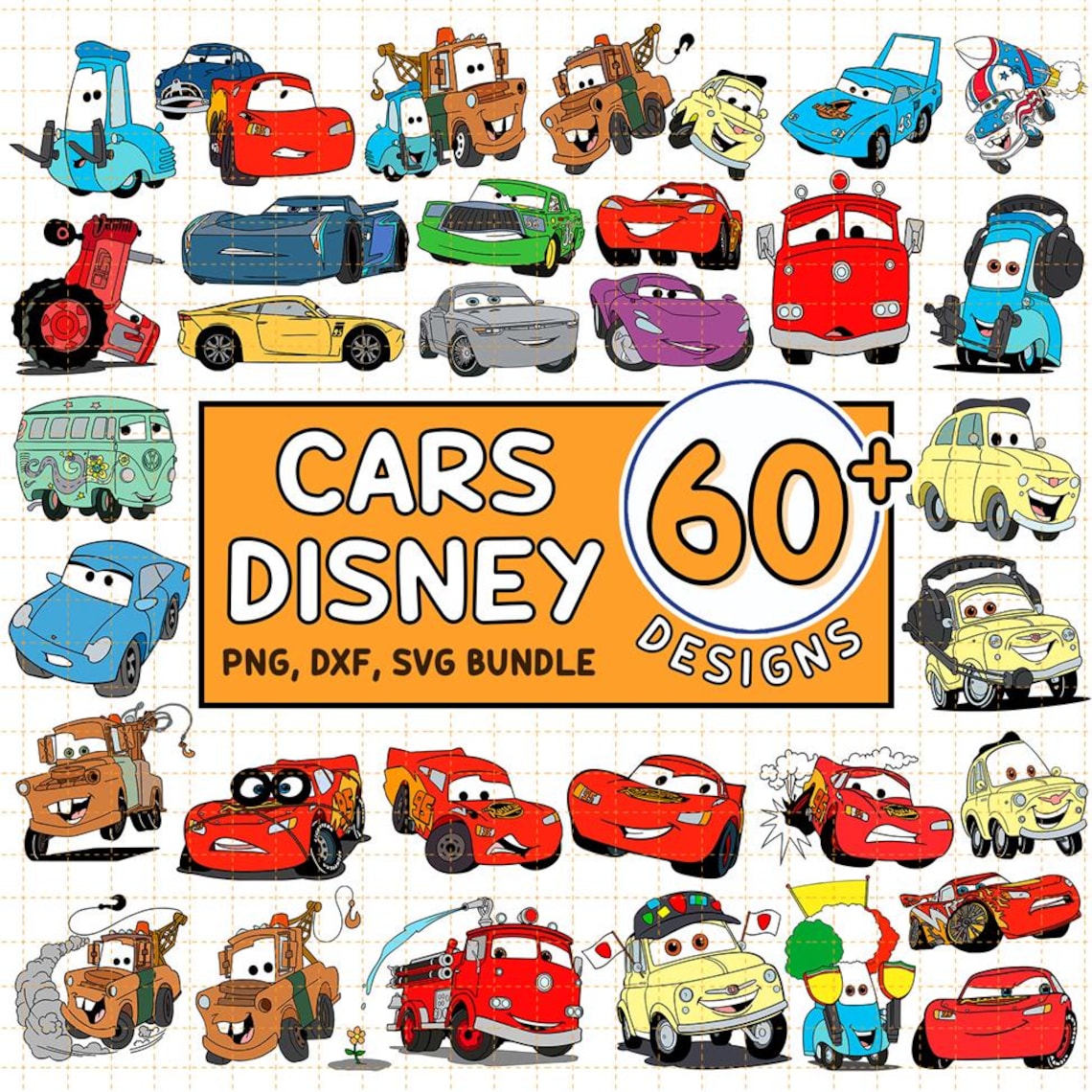 Cars Svg, Lightning Mcqueen Svg, Cars Svg Files for Cricut, Lightning ...