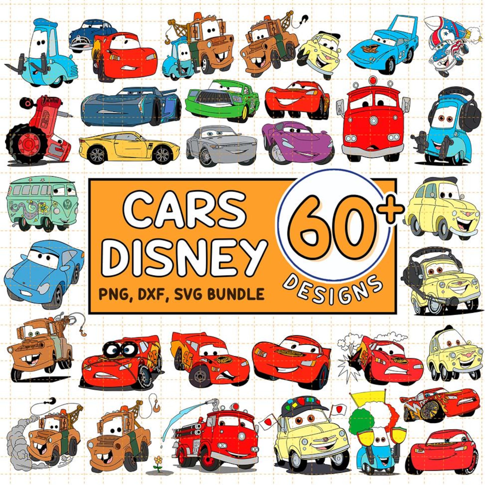 Cars Svg, Lightning Mcqueen Svg, Cars Svg Files for Cricut, Lightning ...