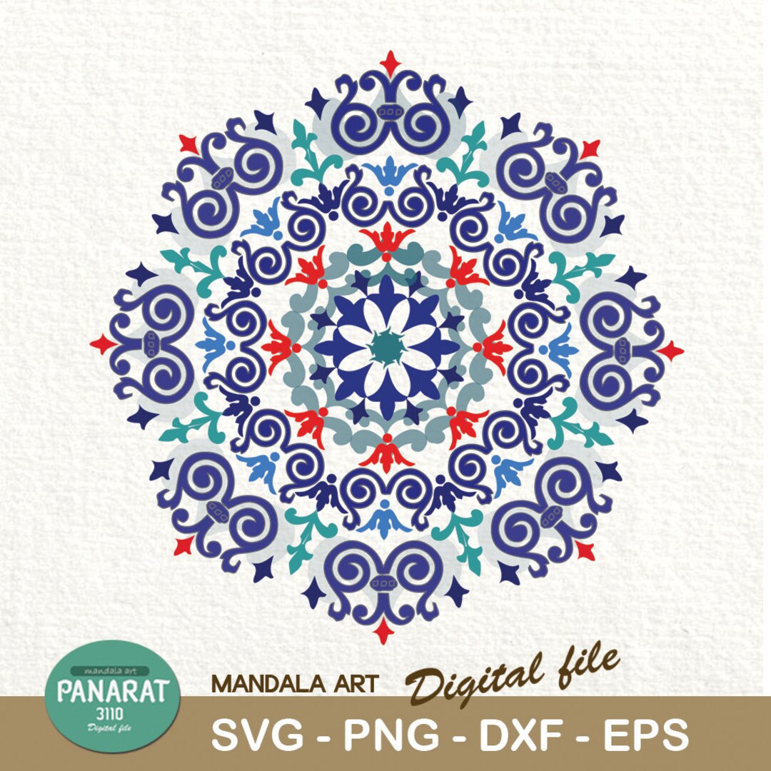 Mandala SVG - Etsy