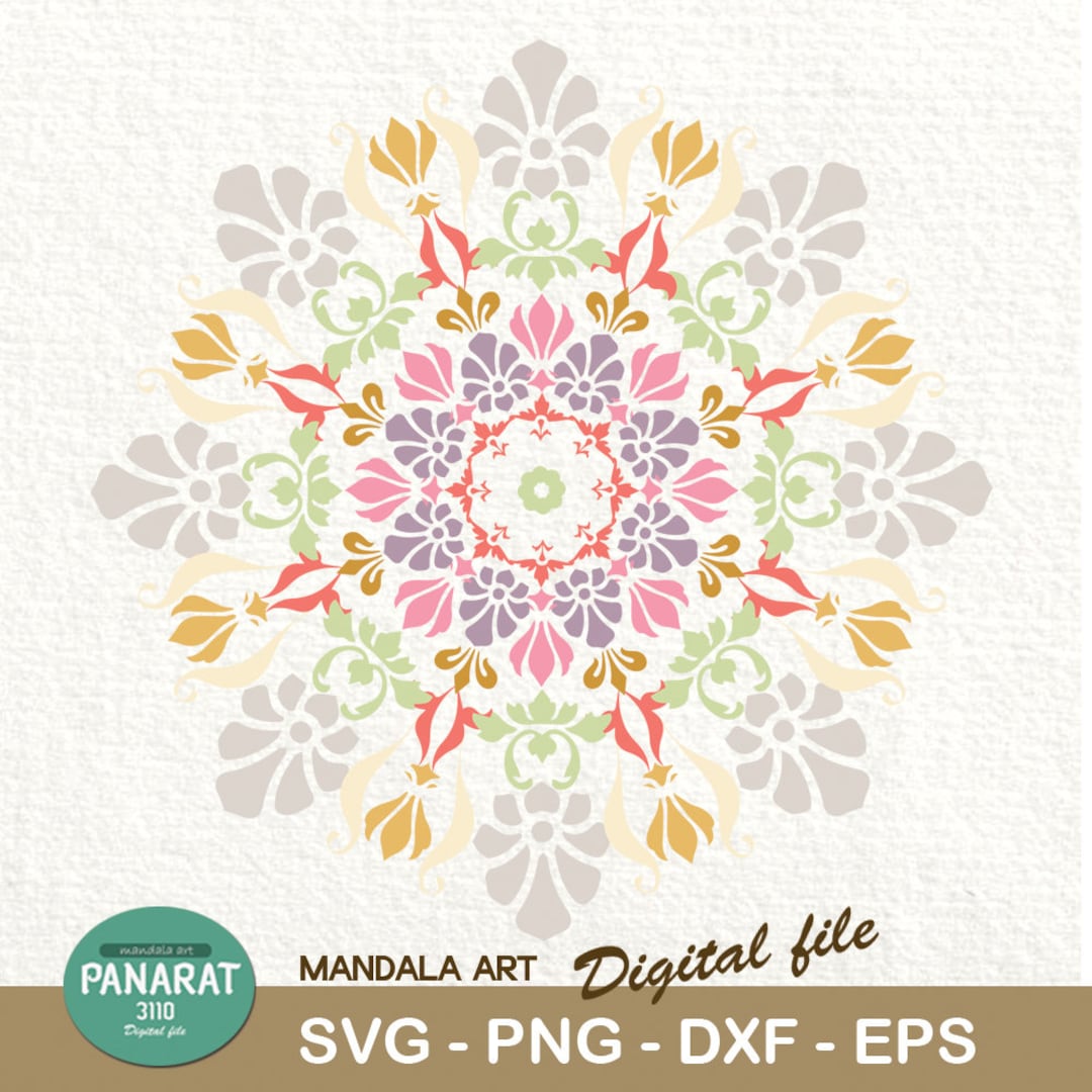 Mandala SVG - Etsy