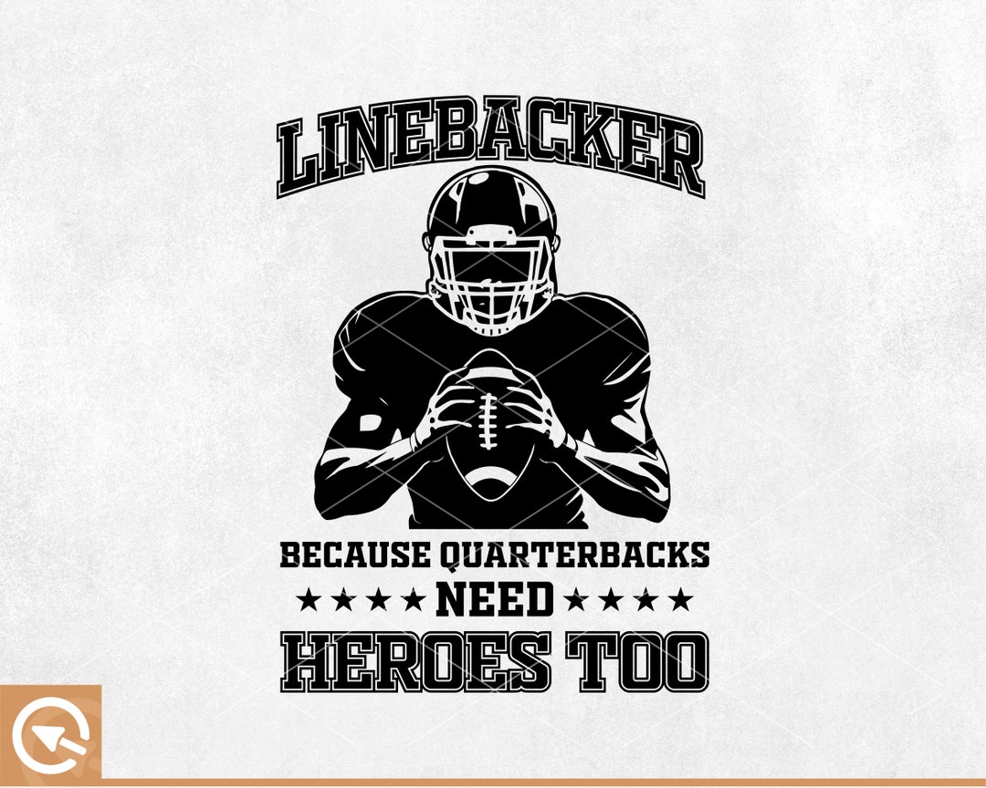 Linebacker Football Svg, Football Mom Svg, Football Team Svg, Football ...