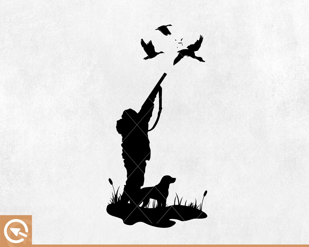 Labrador Duck Hunting Svg 03, Duck Hunter Svg, Waterfowl Svg, Bird ...