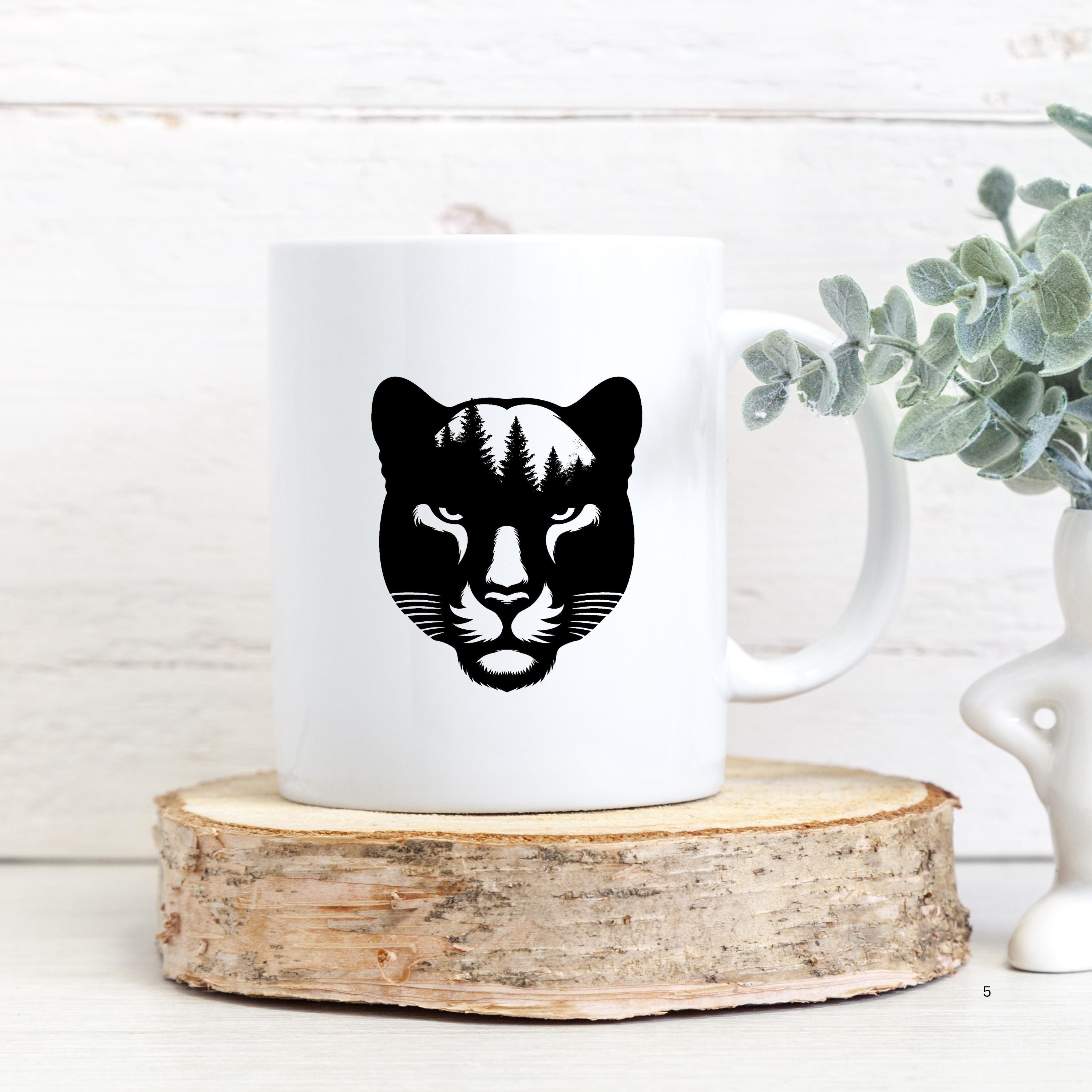 16 Creative Puma Head SVG Bundle | Artistic Big Cat Clipart Png Svg DXF ...