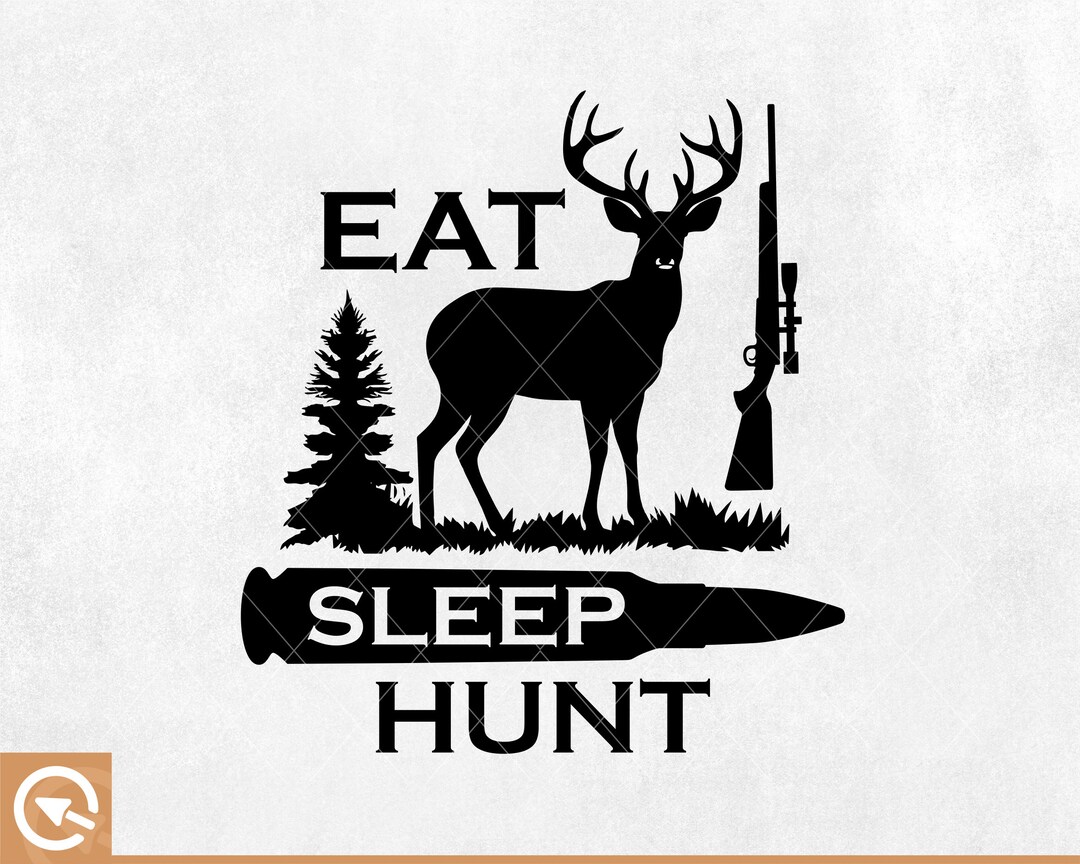 Eat Sleep Hunt Deer Svg Deer Hunting Svg Deer Head Svg Deer - Etsy
