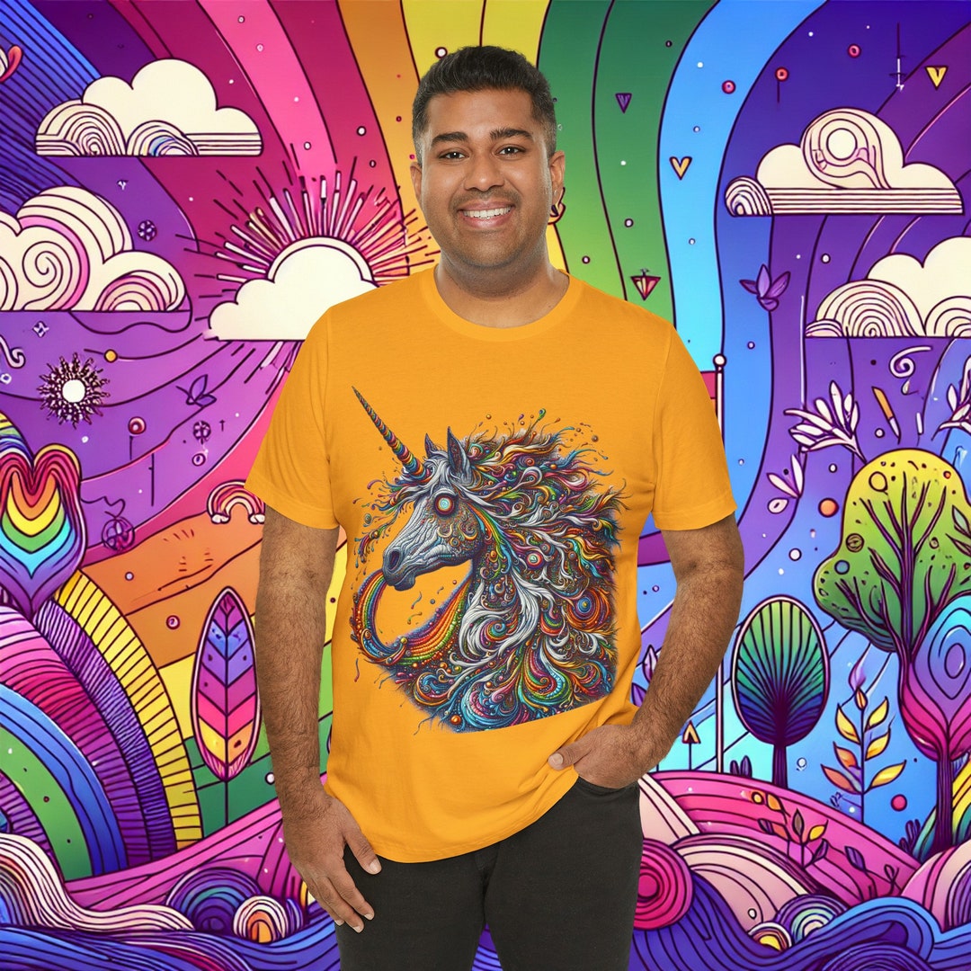 Trippy Unicorn - Etsy