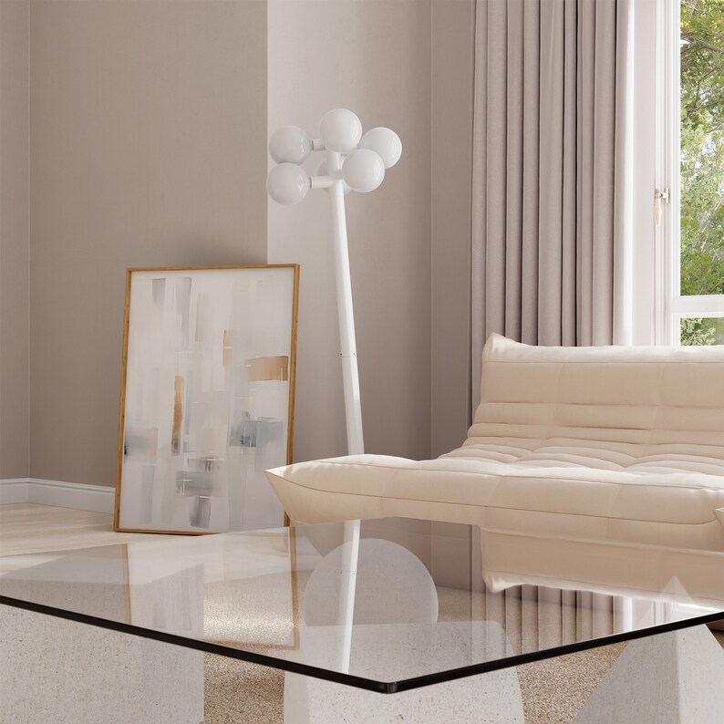 Greige Wall Art, Muted Colours Japandi Art Decor, Wabi Sabi Neutral ...