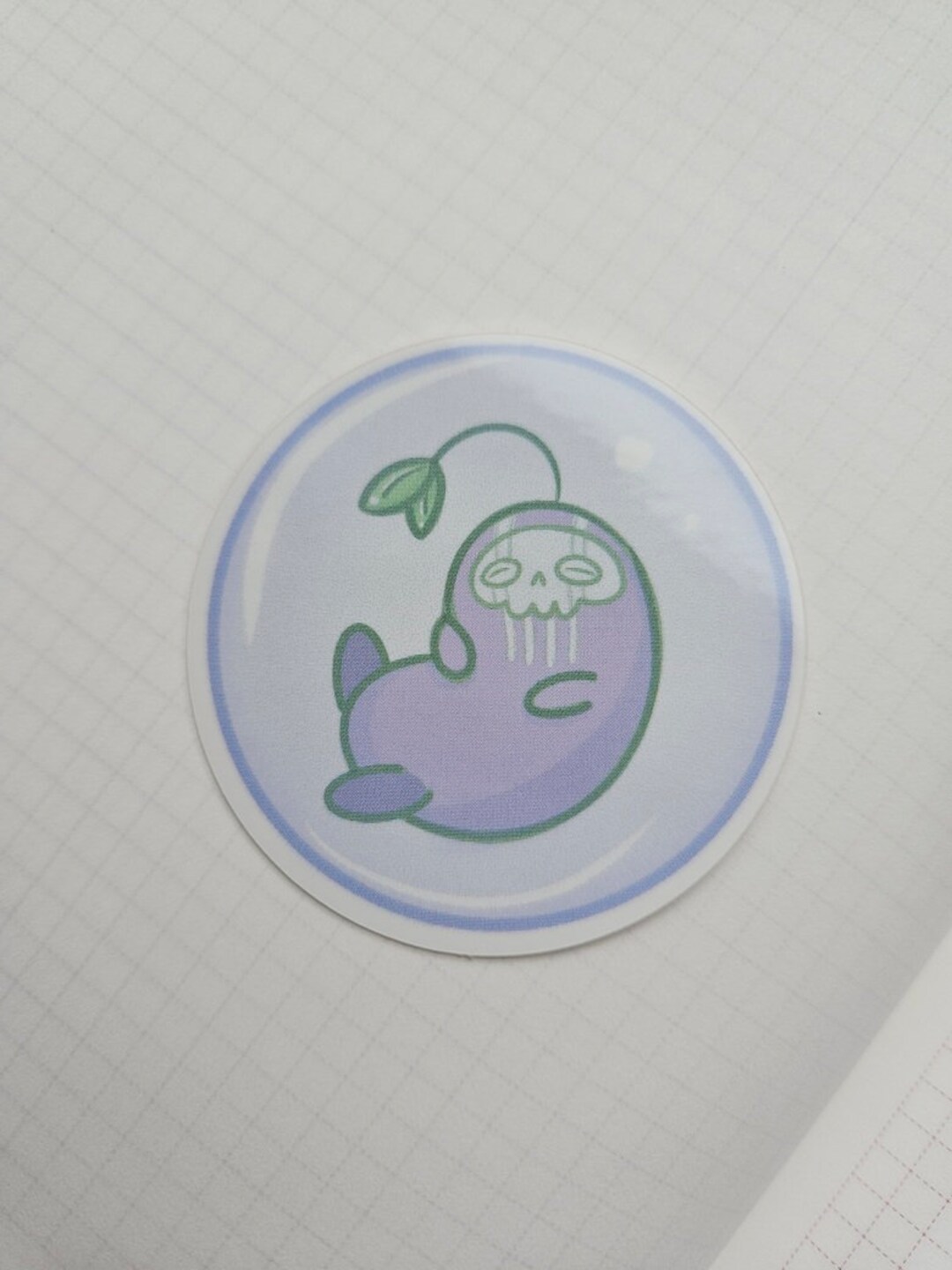 Bubble Sprout Mini Sticker - Etsy