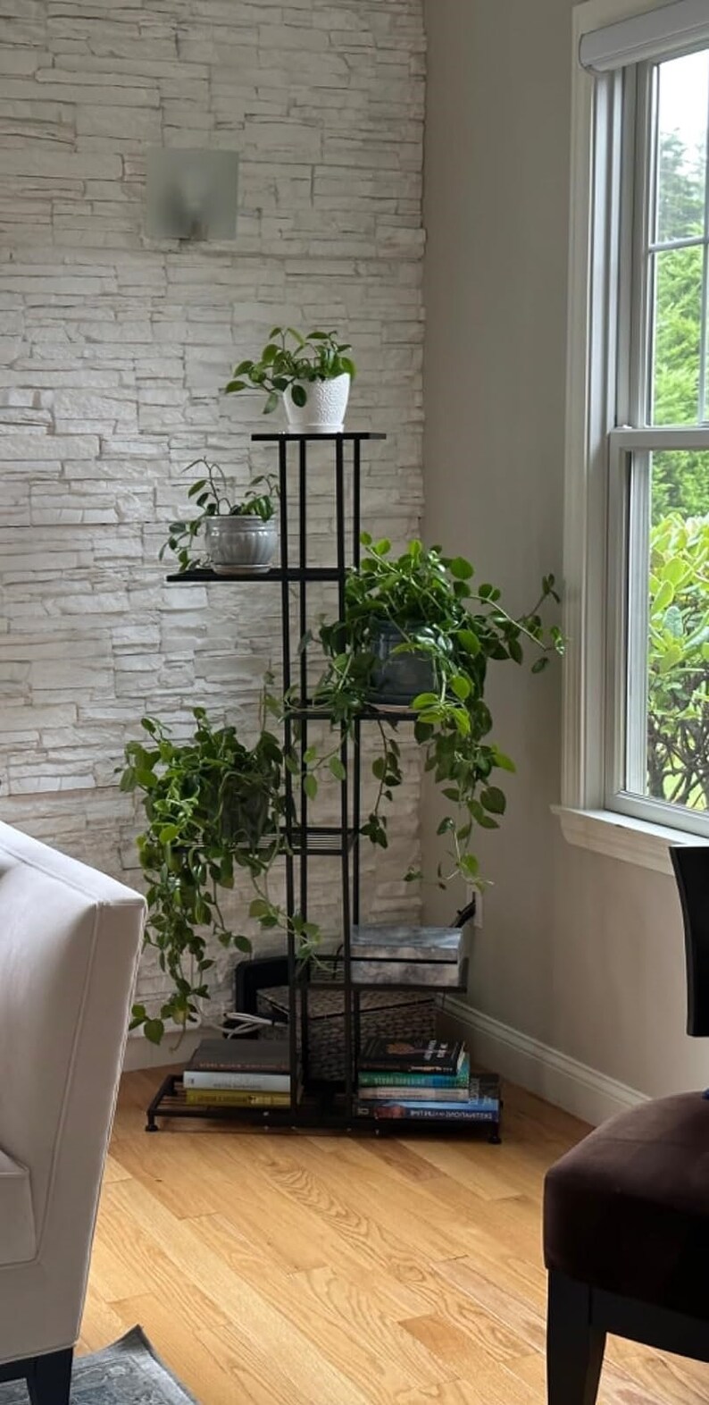 6-tier Metal Plant Stand Holds 12 Potted Plant Indoor Planter Display ...