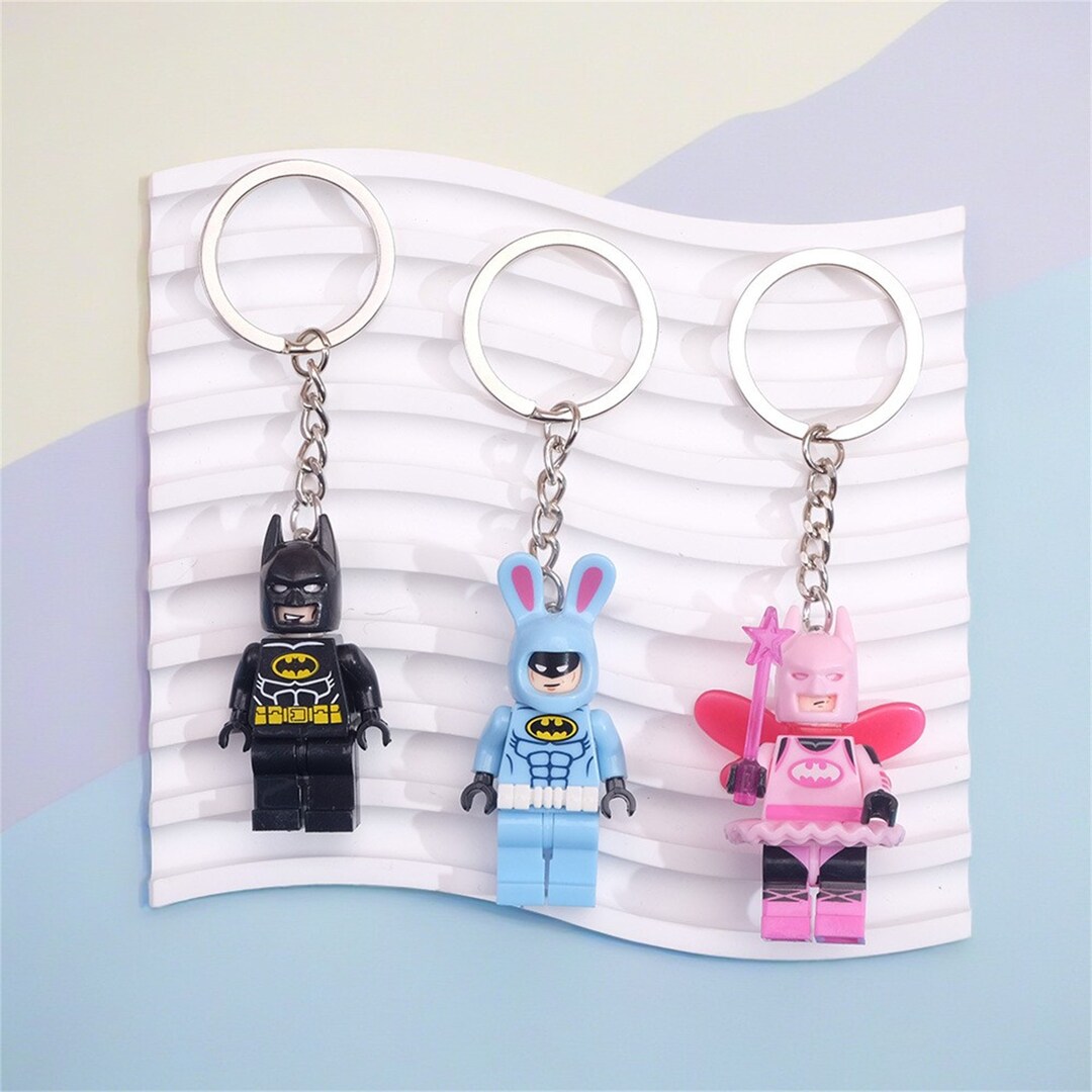 Keychain Gift Mini Figure,batman,fairy Batman,valentines Gift - Etsy UK