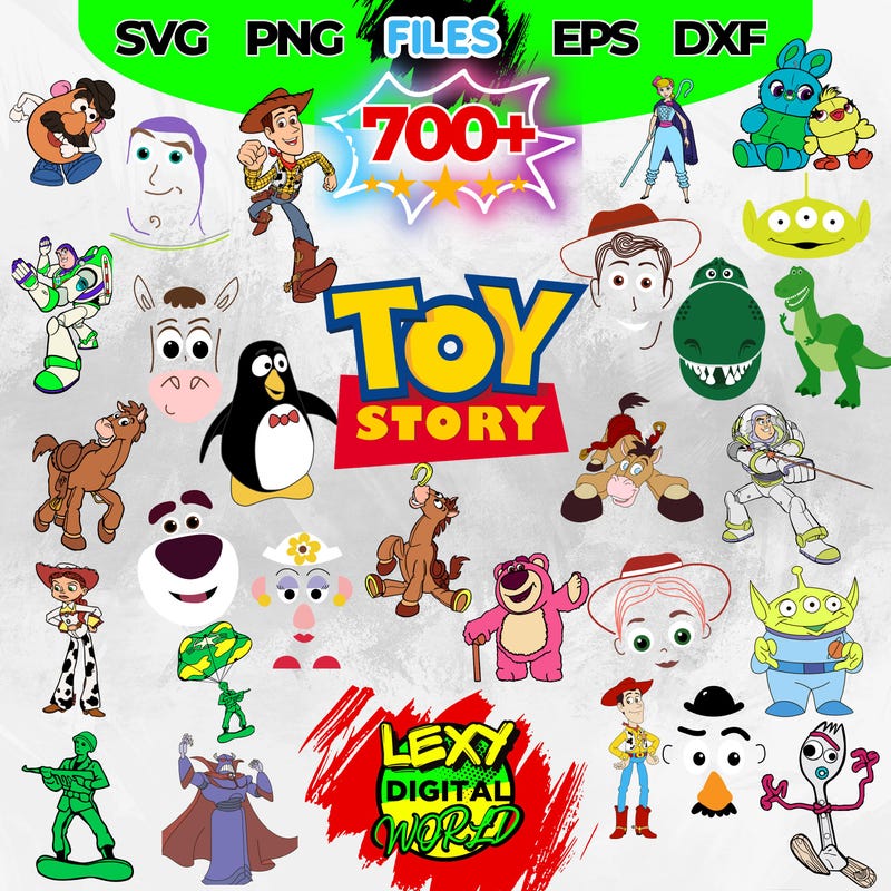 Toy Story Svg - Etsy