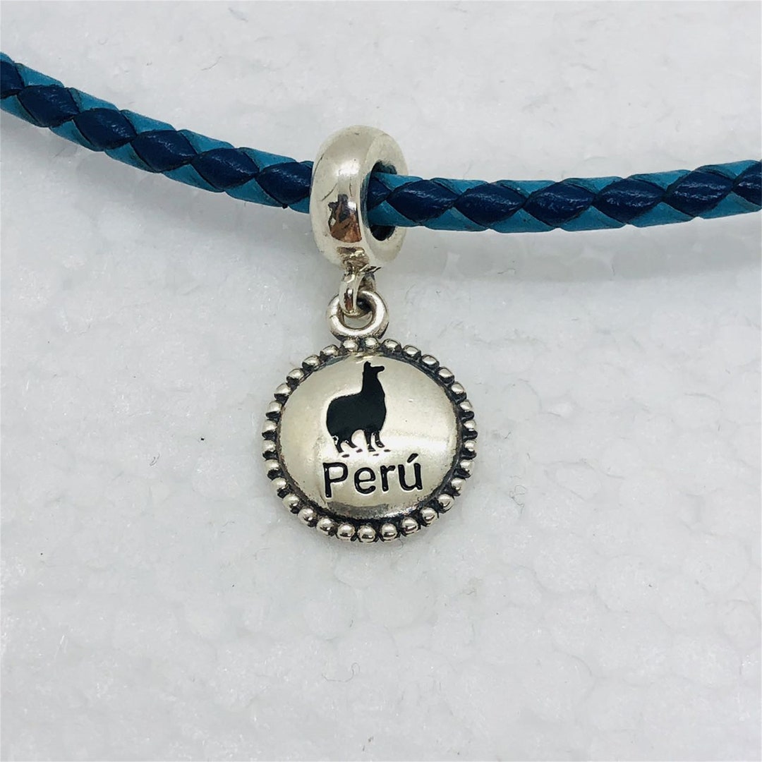 Pandora Peru Lima Dangle Charm Love Travel Pendant / S925 Sterling ...