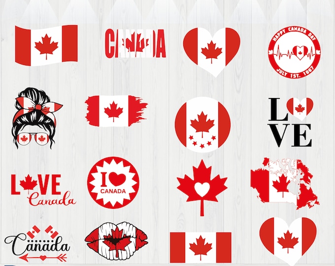 Canada Maple Leaf SVG, Canada Svg, Canadian Svg, Canada Clipart, Canada ...