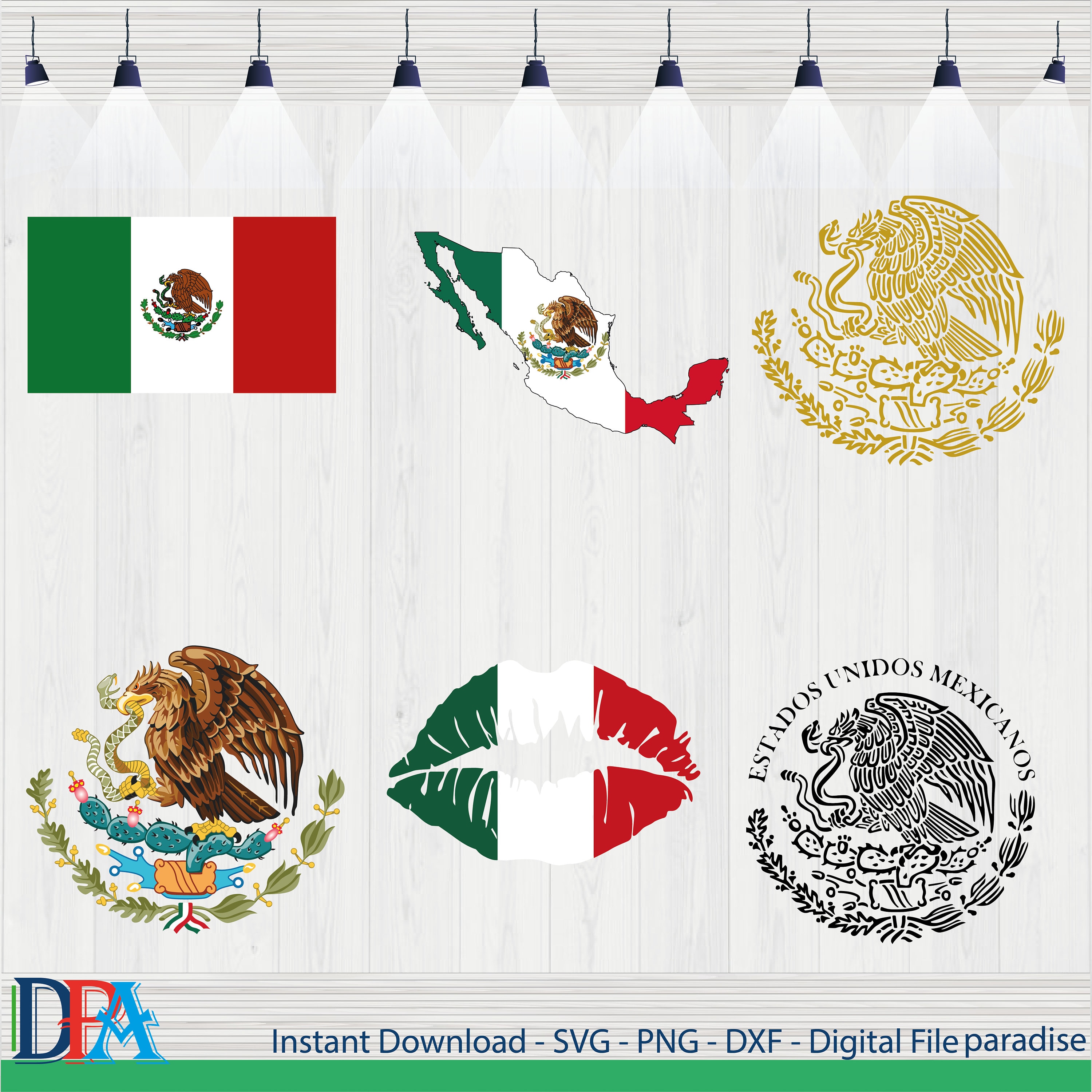 Mexico SVG, Mexico Coat of Arms SVG, Eagle Svg, Mexico Flag Svg, Mexican Seal, Mexico Flag ...
