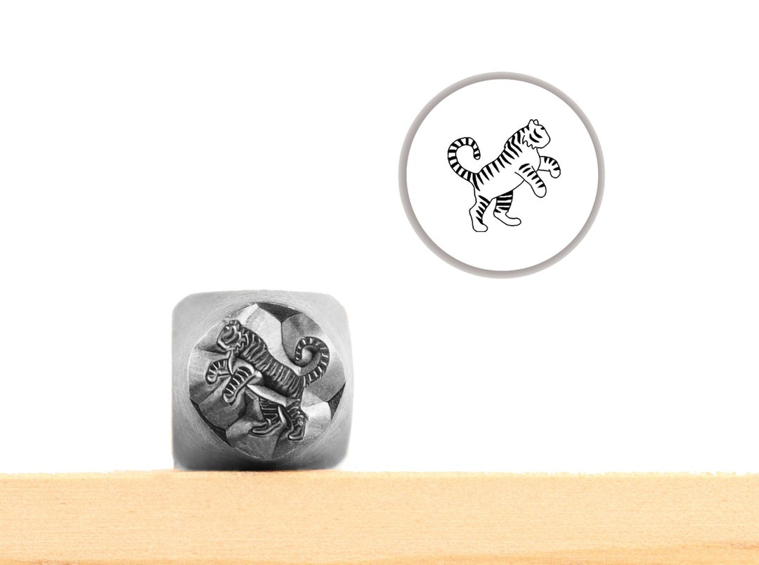 Tiger Stamp, Animal Stamp,leather Punch,christmas Jewelry Punch Stamp ...