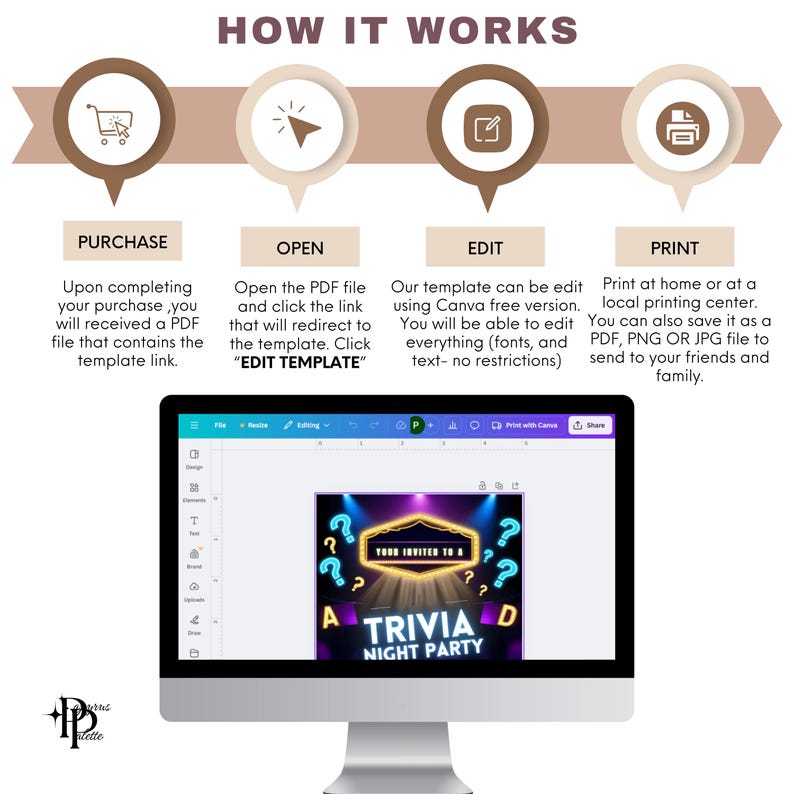 Trivia Night Invite, Quiz Night Invitation, Family Game Night, Quiz ...