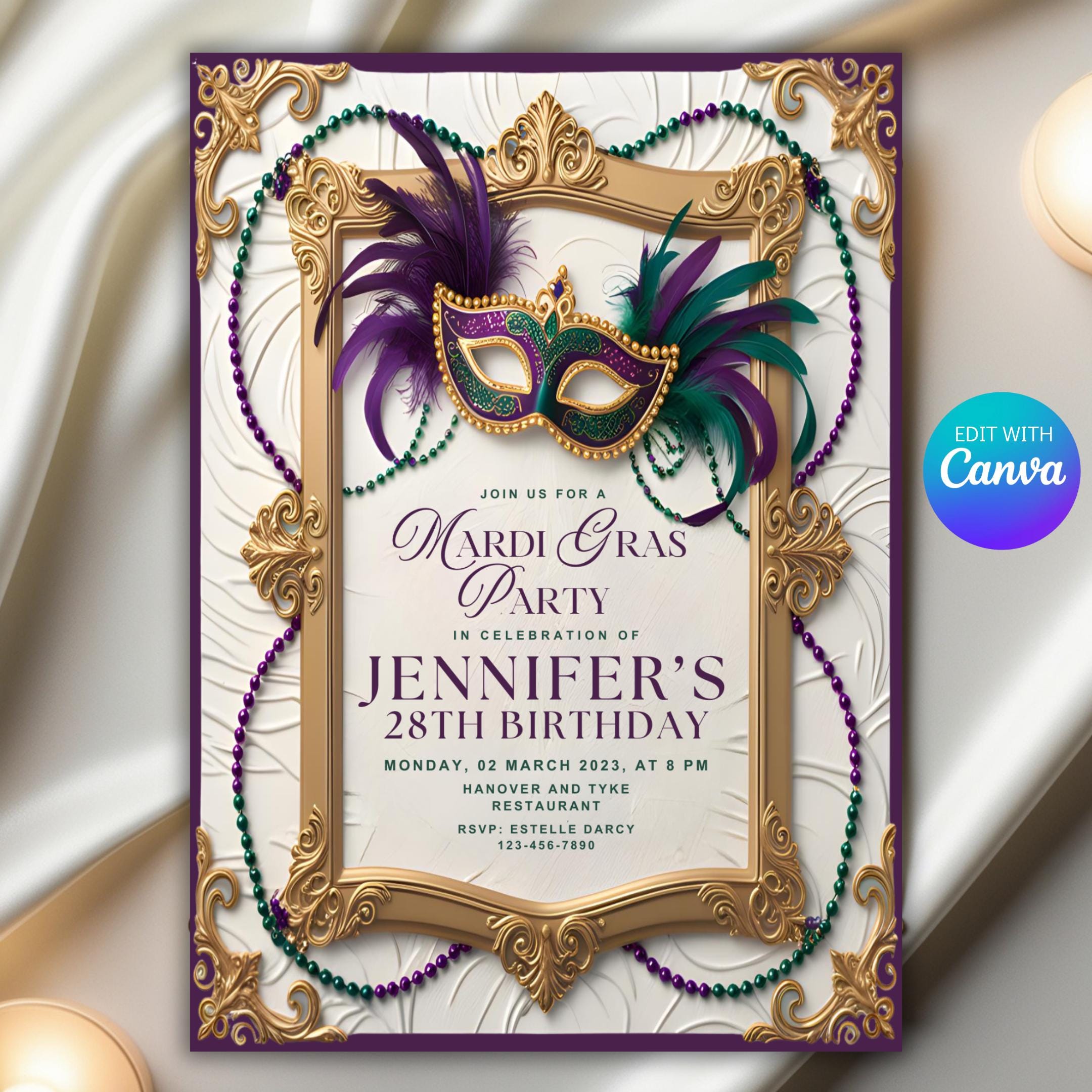 Invitaciones Imprimibles Para Fiesta De Carnaval Fiesta