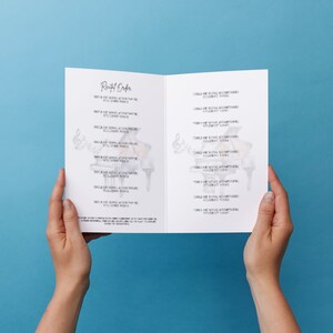 Recital Program Template, Music Program Template, Music Recital ...