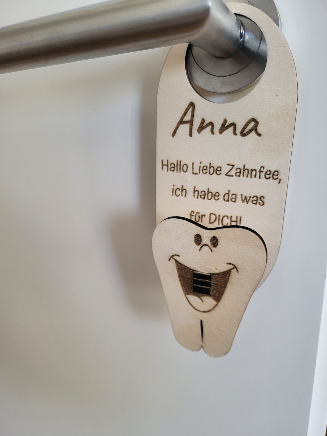 Zahnfee I Türanhänger I Datei I 4 mm Holz .svg .dxf .xcs ...