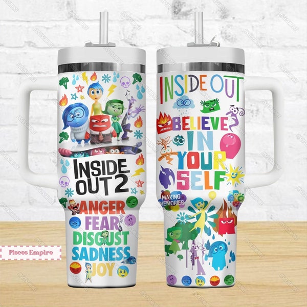 Inside Out 2 Coffee Tumbler - Etsy
