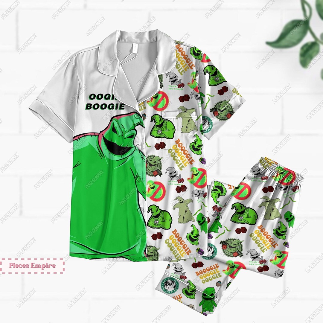 Oogie Boogie Pajamas, Oogie Boogie Shirt, Oogie Boogie Pajamas Pants ...