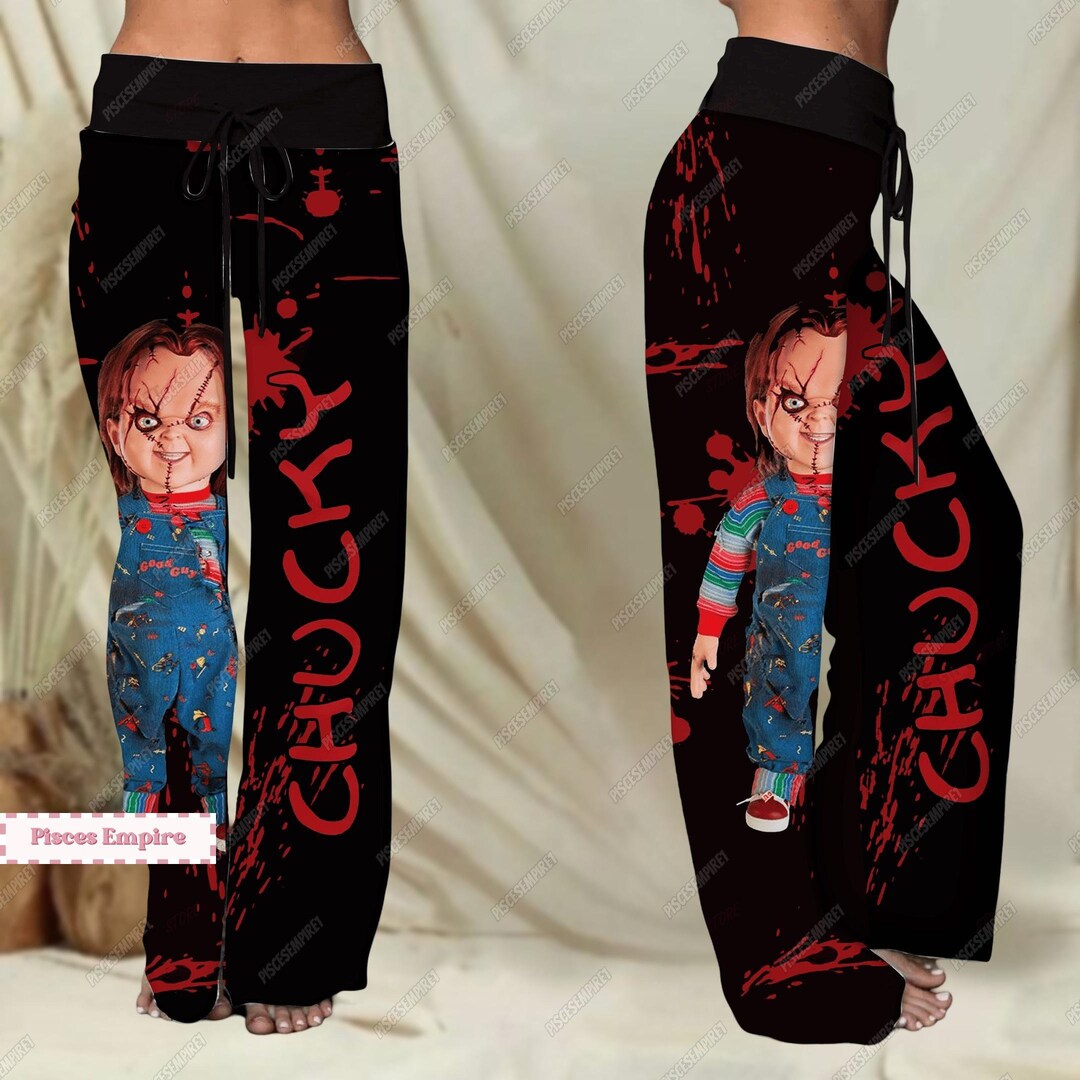 Chucky Doll Women Pants, Bride of Chucky Women Pants, Horror Movie ...