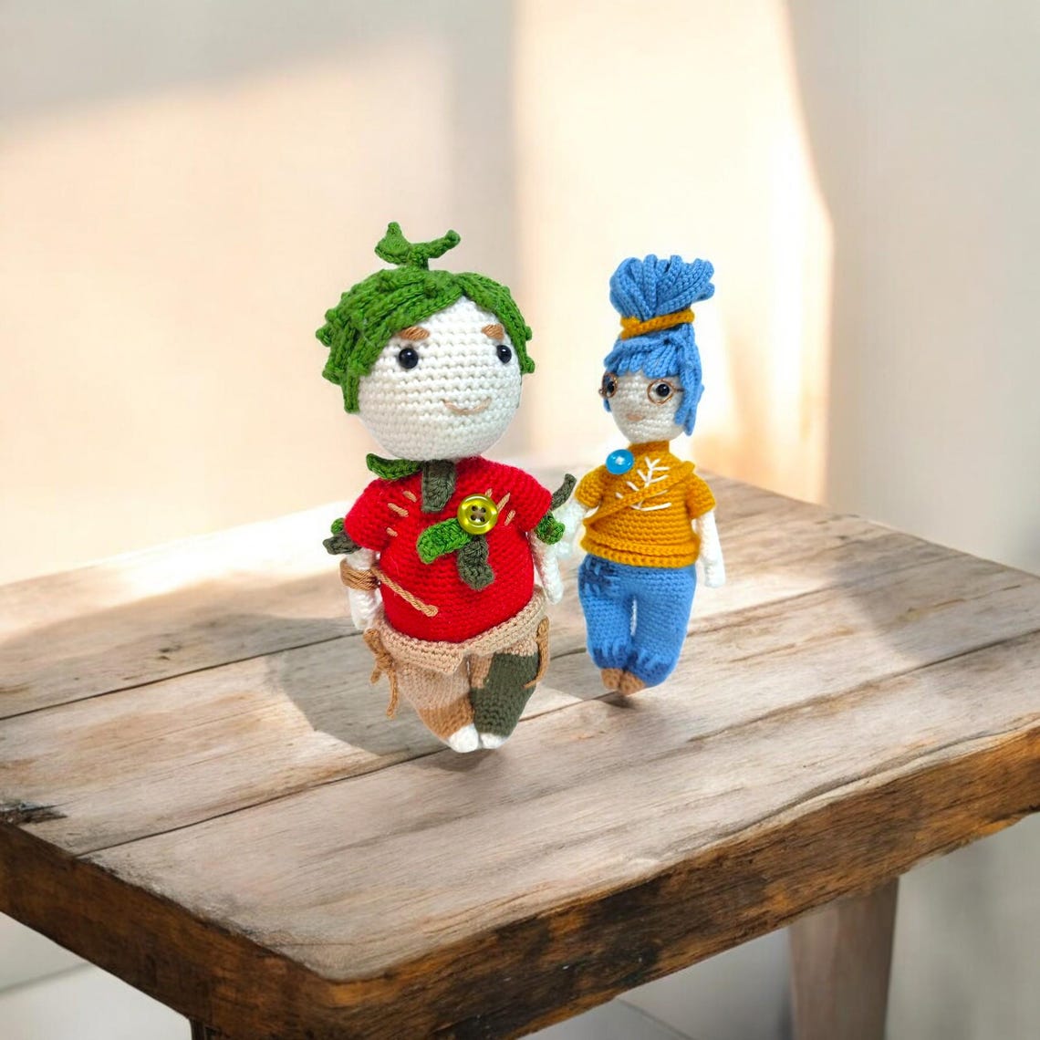 It Takes Two May & Cody Amigurumi Crochet Pattern PDF, Handmade Game ...